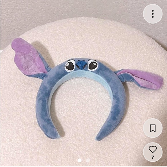 Disney | Accessories | Disney Stitch Ear Hat Headband Adult Halloween ...